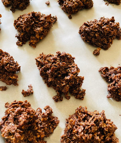 Chocolate Haystack Cookies