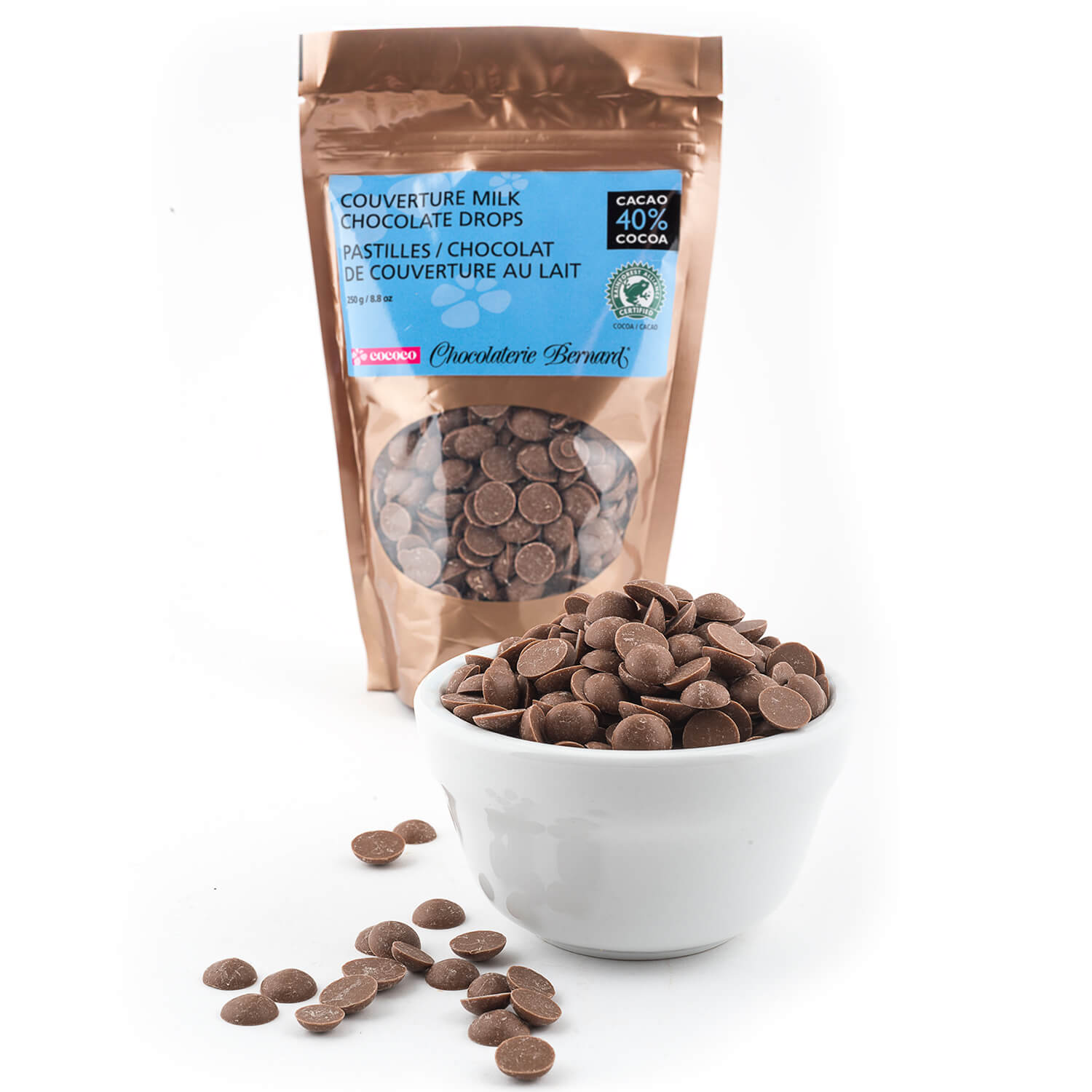 Chocolaterie Bernard Callebaut® Milk Chocolate Drops