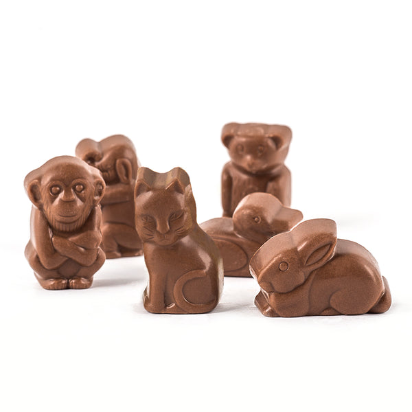 Animal Farm, 12 pc | Chocolate Animals | Cococo