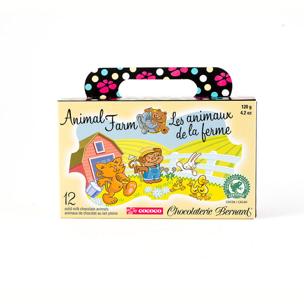 Animal Farm, 12 pc | Chocolate Animals | Cococo