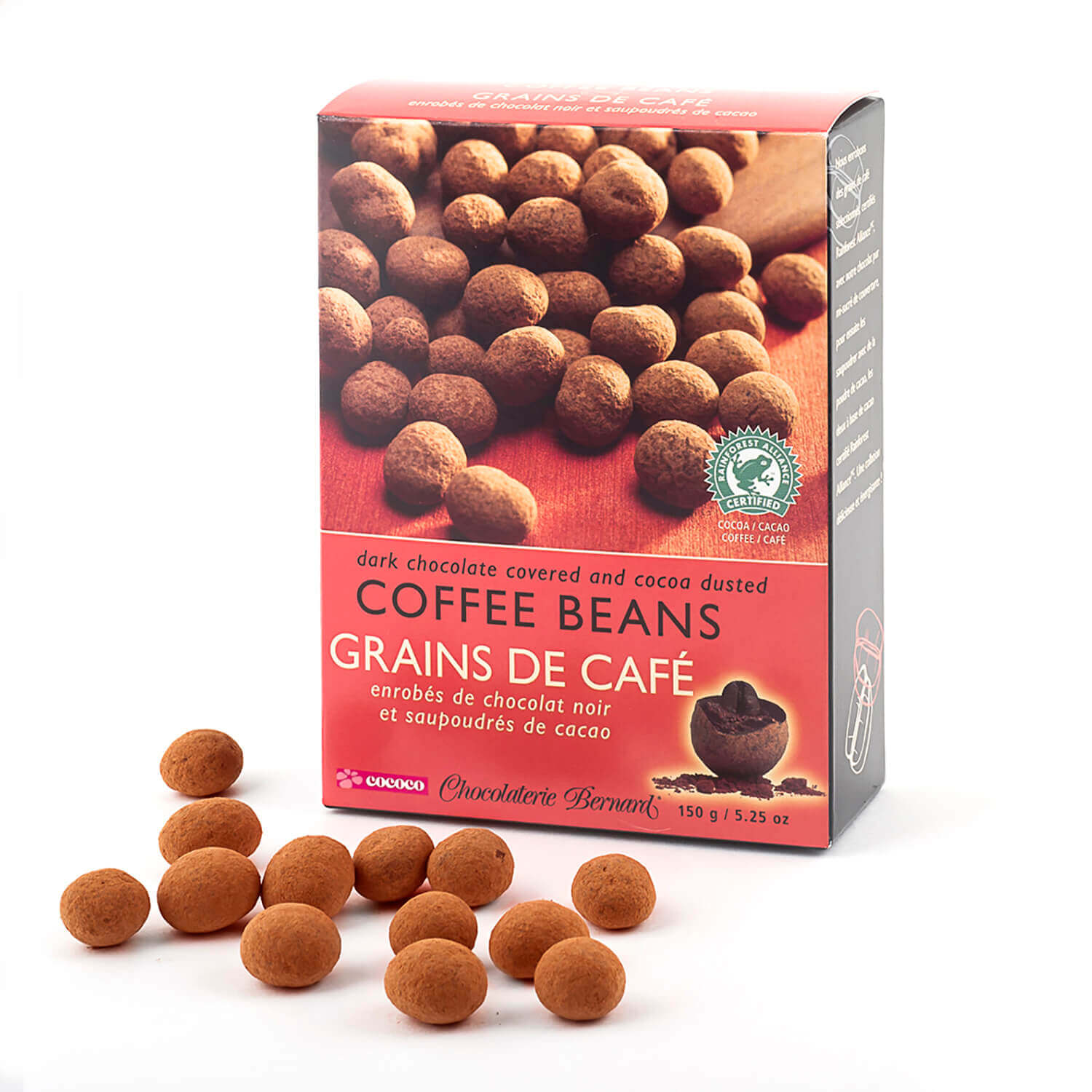 Dark Chocolate Covered Coffee Beans - Cococo