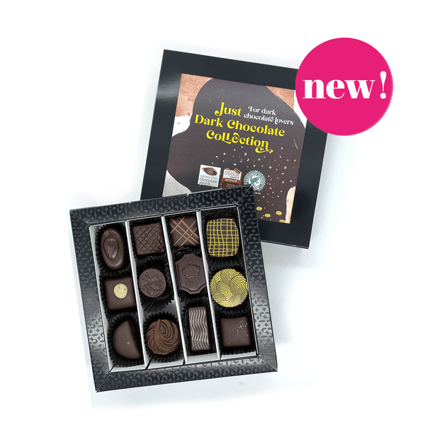 Just Dark Chocolate Collection, 12 pc