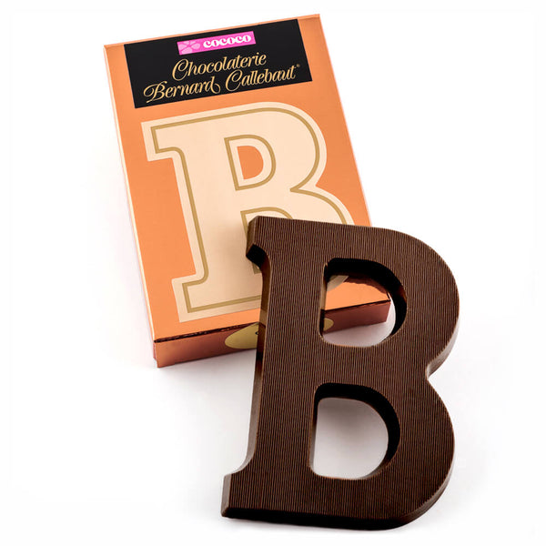 Solid Chocolate Letters | Chocolaterie Bernard Callebaut®