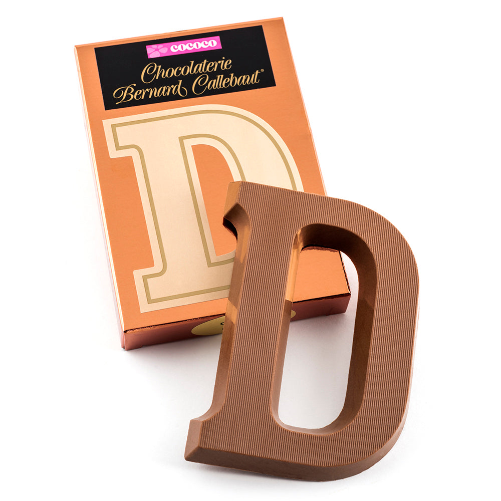 Solid Milk Chocolate Letters | Chocolaterie Bernard Callebaut®