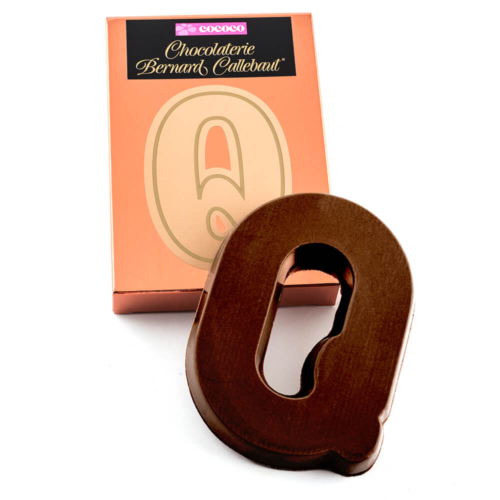 Solid Chocolate Letters | Chocolaterie Bernard Callebaut®